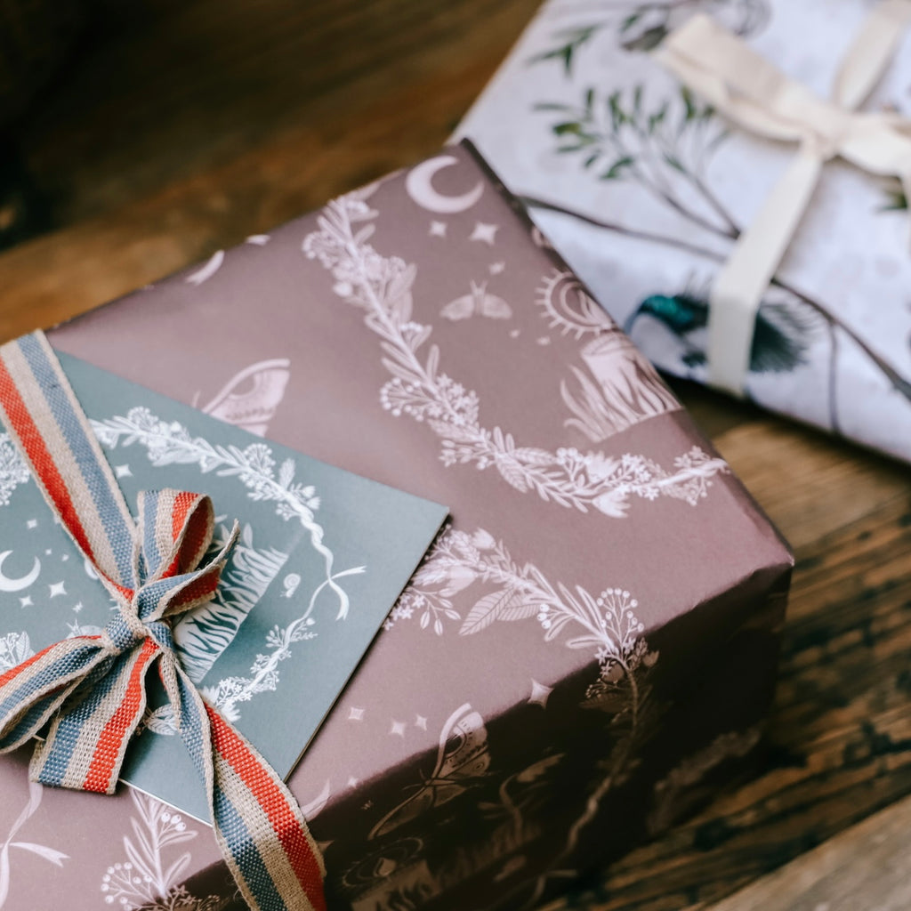 Moth to a Flame Gift Wrapping – Feat. Designer Goods